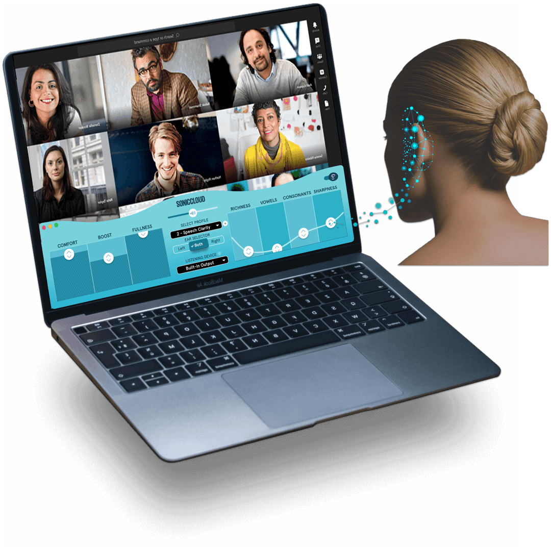 SonicCloud Software Hearing Solution - Home